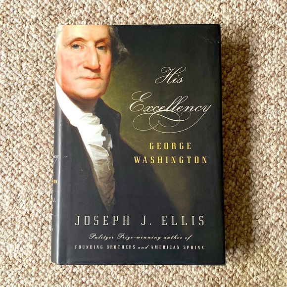 Other | George Washington Book His Excellency Hard Copy With Dust ...